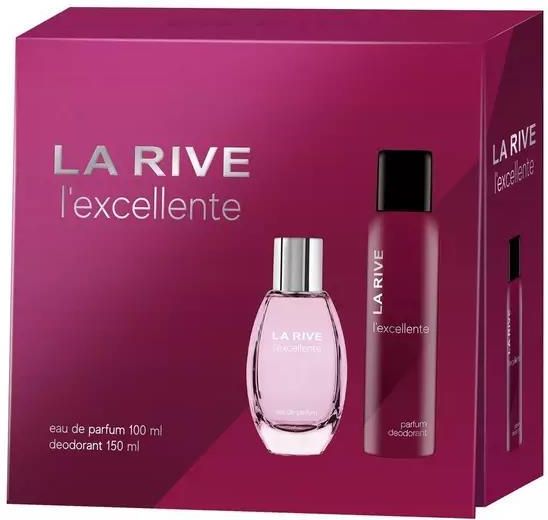 La Rive For Woman L`Excellente Zestaw Prezentowy Dezodorant 150Ml ...