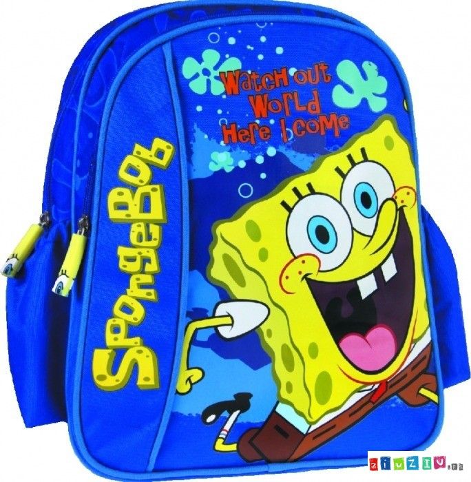 Patio Plecak Szkolny Spongebob Kanciastoporty 804 - Szkolny plecak ...