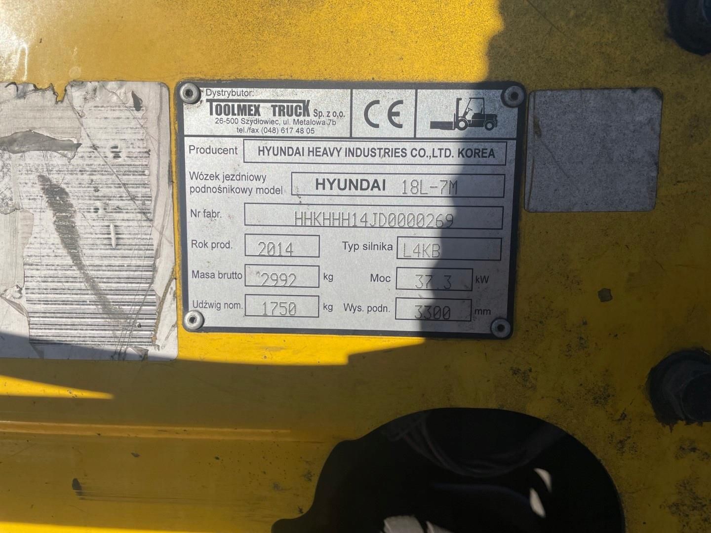 Wózek widłowy Hyundai 18L-7M PRZESUW LPG 2014 rok - Opinie i ceny na ...