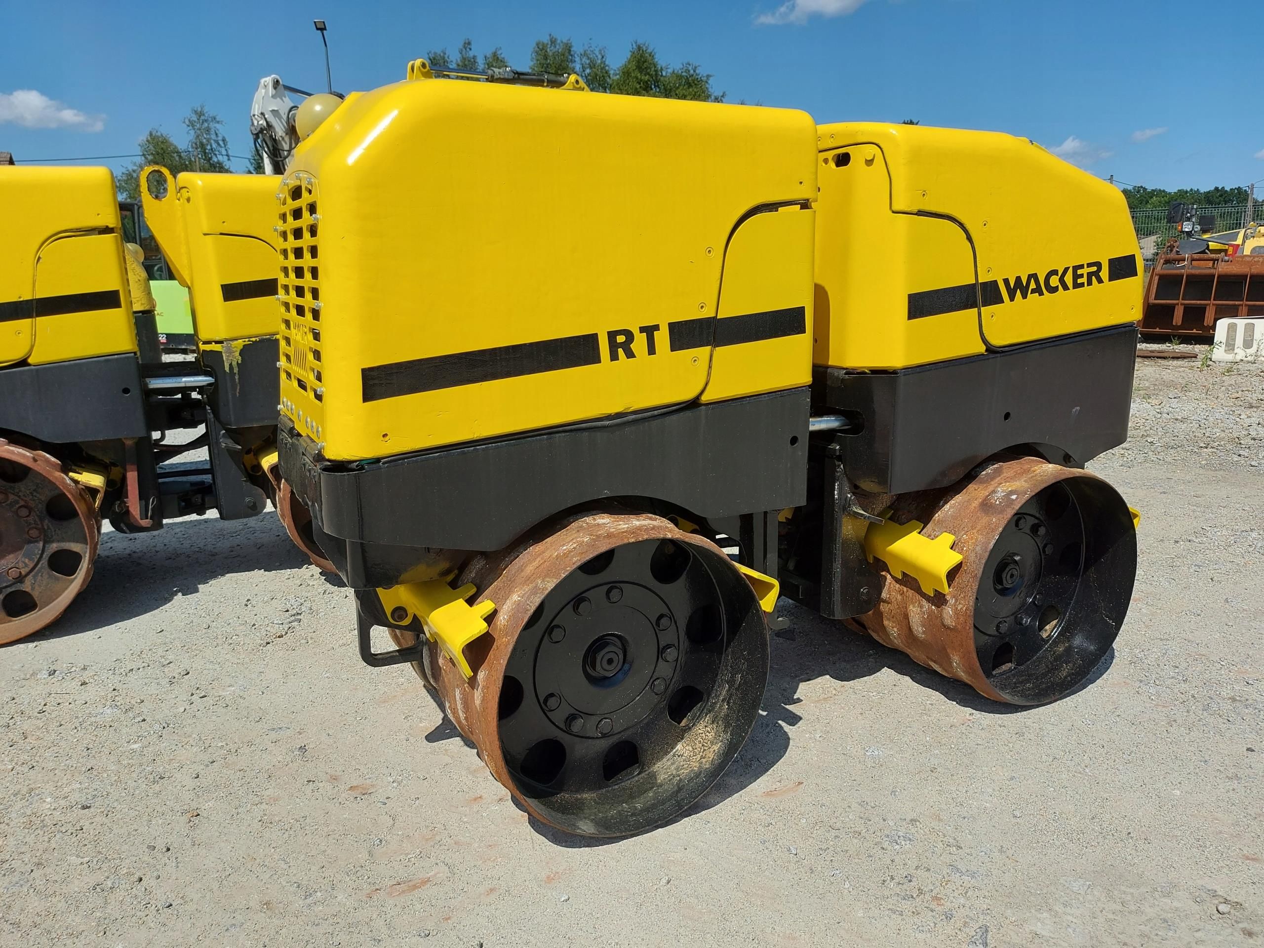 Walec Okołkowany WACKER RT / 1500kg 06r!, RT 82 SC - Opinie i ceny na ...
