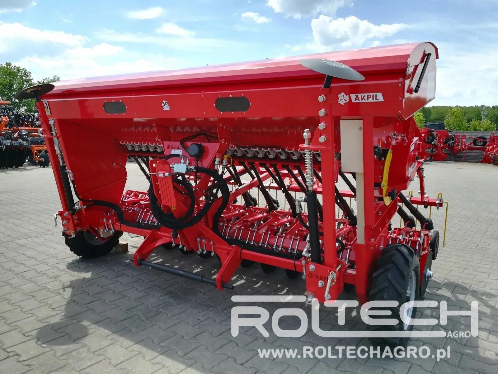 Siewnik Zbożowy Talerzowy 2,5m 3m AKPIL SEED GRANO - Opinie i ceny na Ceneo.pl