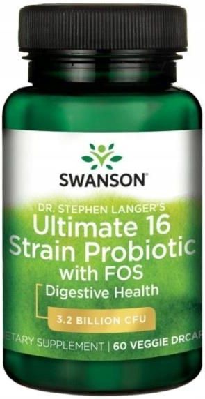 Swanson Health Products Ultimate 16 Strain Probiotic 2x60kaps. - Opinie ...