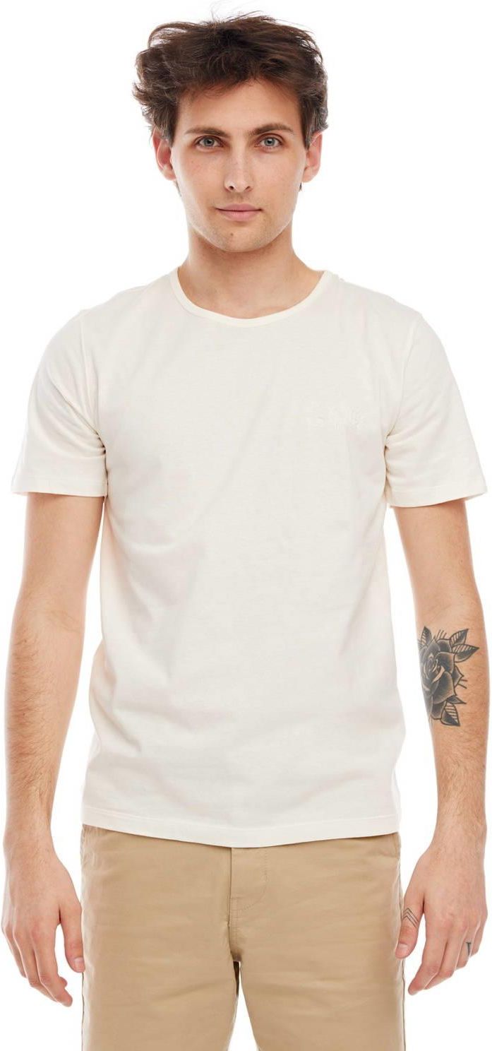 LEE SS EMBRO LOGO ECRU L61ZFENQ - Ceny i opinie - Ceneo.pl