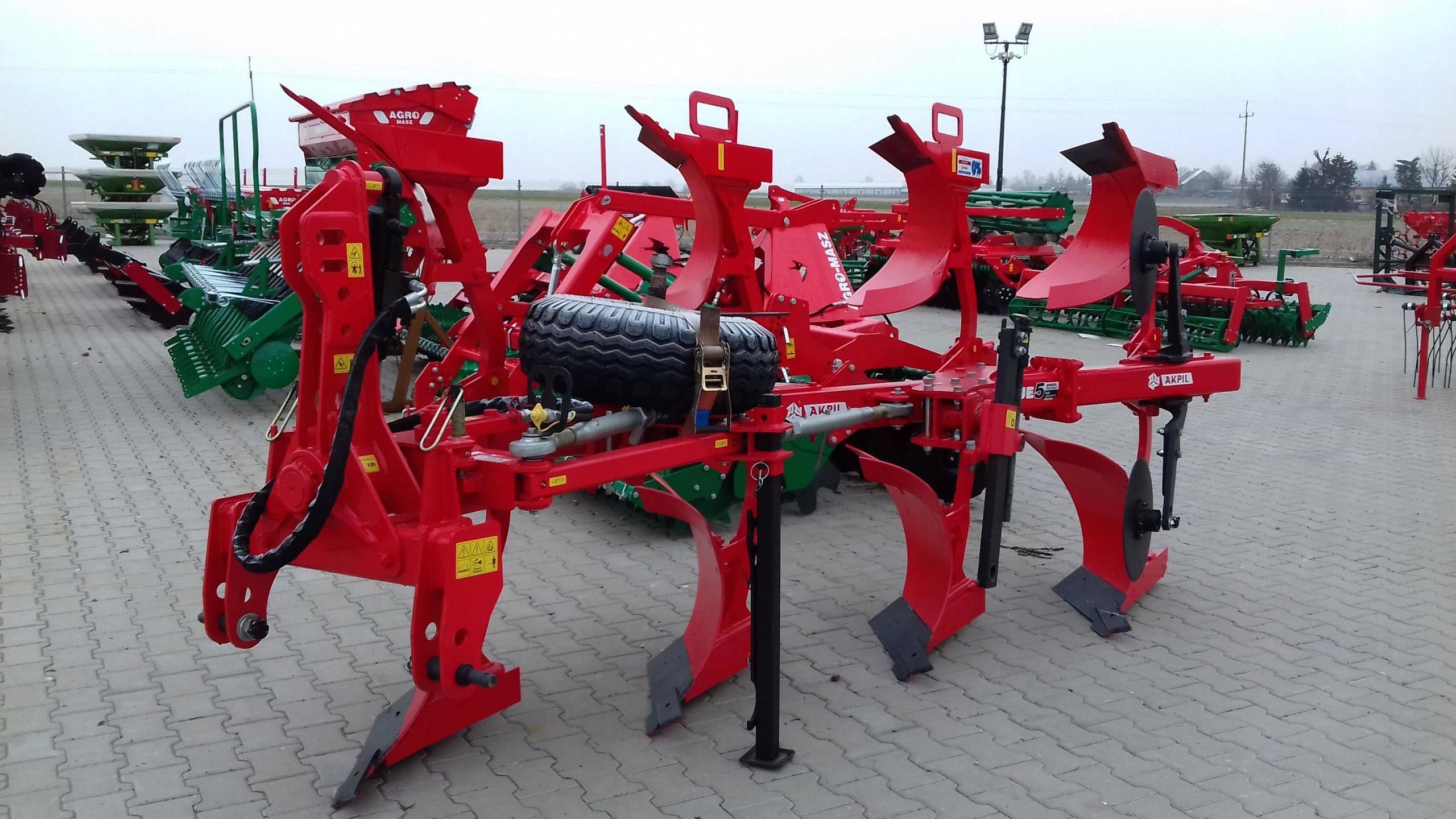 PŁUG OBROTOWY FIRMY AKPIL MODEL MIX DUE 3+1 - Opinie i ceny na Ceneo.pl