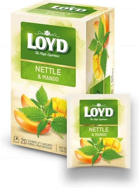 Herbata Mokate Herbata Loyd Pokrzywa & Mango (20x2g) - Ceny i opinie ...
