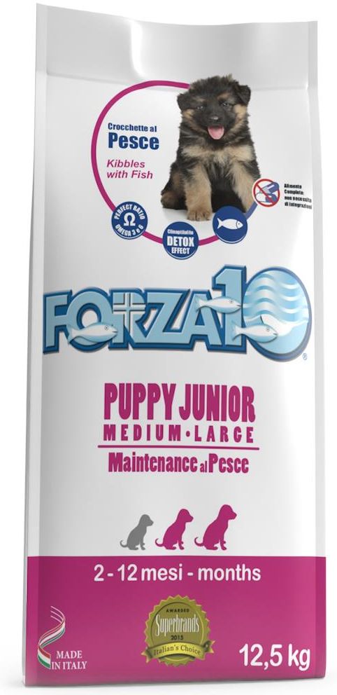Karma Forza10 M/L Maintenance Puppy Junior Ryba Dla Szczeniąt Dużych I Średnich Ras 12,5Kg ...