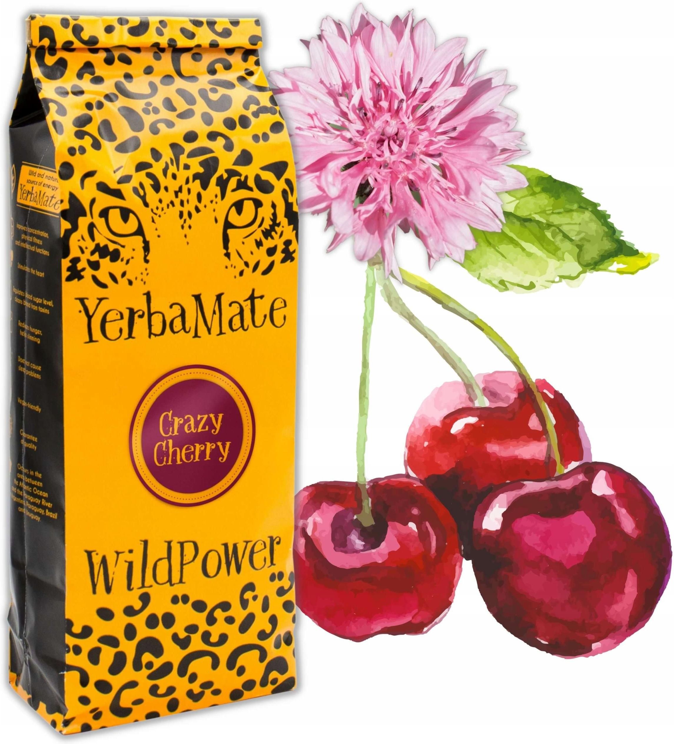 Yerba Mate Crazy Cherry 200g mocno wiśniowa - Ceny i opinie - Ceneo.pl