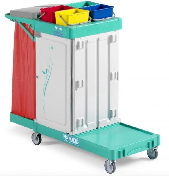Wózek do sprzątania TTS magic Line 330 Safety - wózek serwisowy do ...