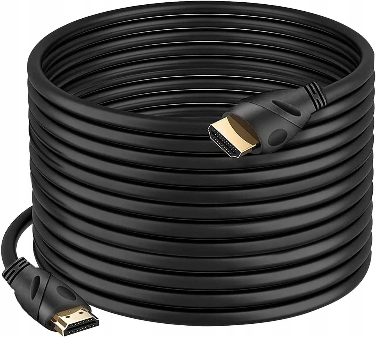 Kabel Przewód Hdmi 20m V2.0 Pro 3D 4K FullHD - Opinie i ceny na Ceneo.pl