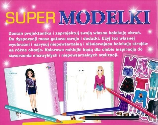 Super Modelki - Wklejaj I Projektuj - Ceny i opinie - Ceneo.pl