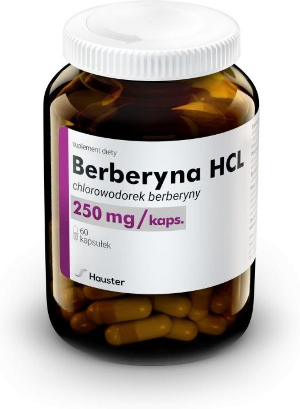 Hauster Berberyna 250mg 60 kaps - Opinie i ceny na Ceneo.pl