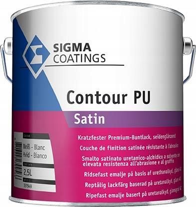 Farba Sigma Coatings Contour Pu Satin Emalia Poliuretanowa Ral 1L - Opinie i ceny na Ceneo.pl