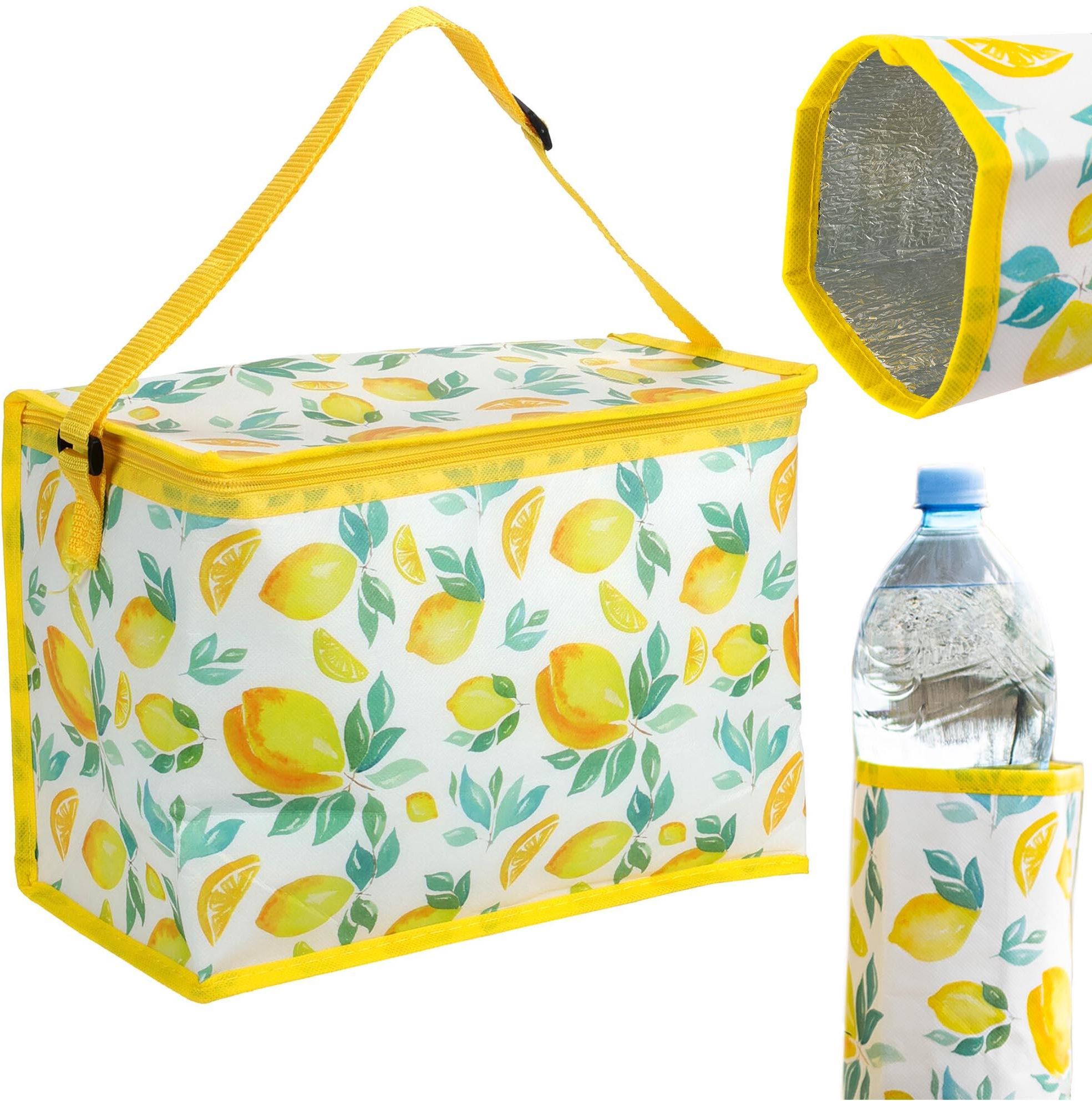 Torba Termiczna Termoizolacyjna Plażowa Piknikowa + Pokrowiec Na ...