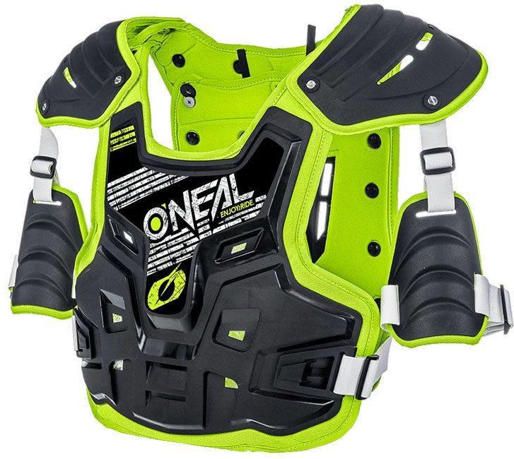 Oneal Buzer Rowerwoy O'Neal Pxr Stone Shield Czarno Żółty Fluo Zbroja ...