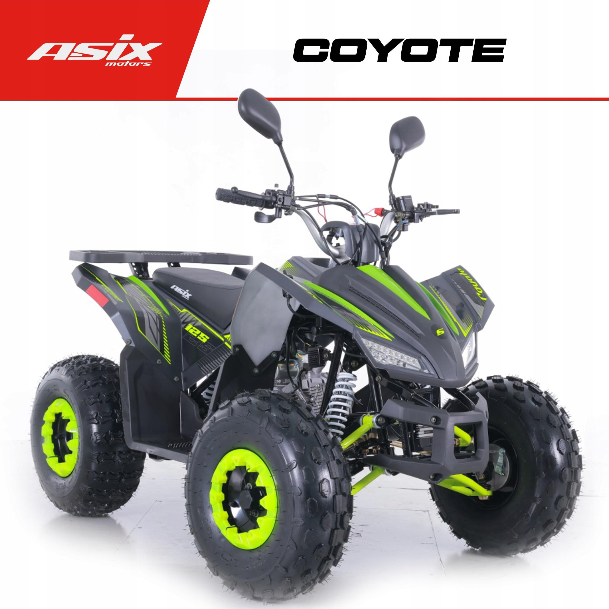QUAD 125 ASIX COYOTE KOŁA 8 TRANSPORT PL +GRATISY - Opinie i ceny na ...