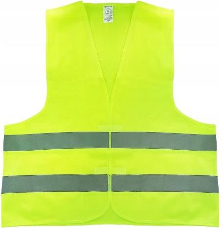 Kamizelka Odblaskowa Ostrzegawcza Żółta 2 Pasy XL - Ceny i opinie - Ceneo.pl