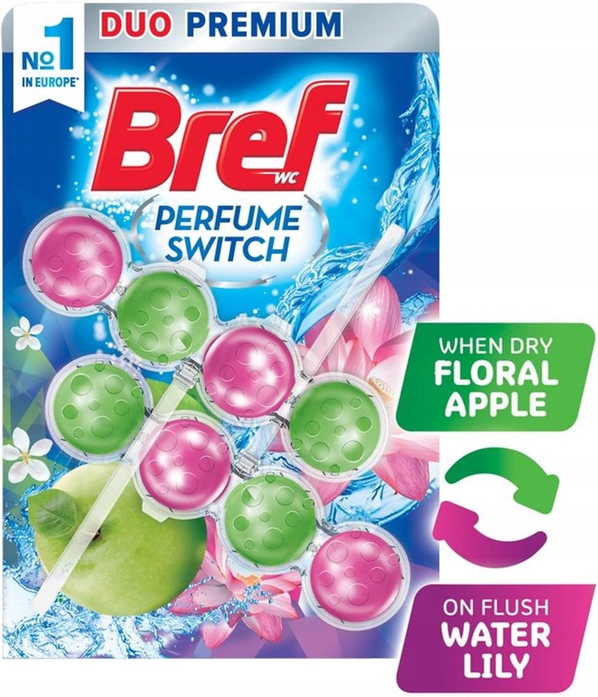 Bref Zawieszka Perfume Switch 2X50G JabłkoLilia - Opinie i atrakcyjne ...