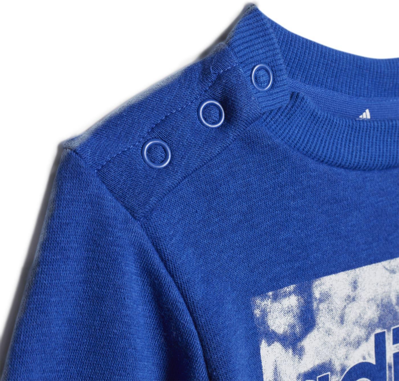 Dziecięcy Dres ADIDAS I LIN FT JOG HM6602 – Granatowy – 86 - Ceny i ...