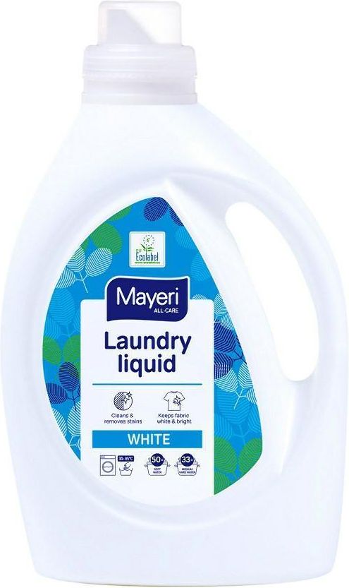 Mayeri Płyn Do Prania Rzeczy Białych White All-Care 1,5L - Opinie i ...