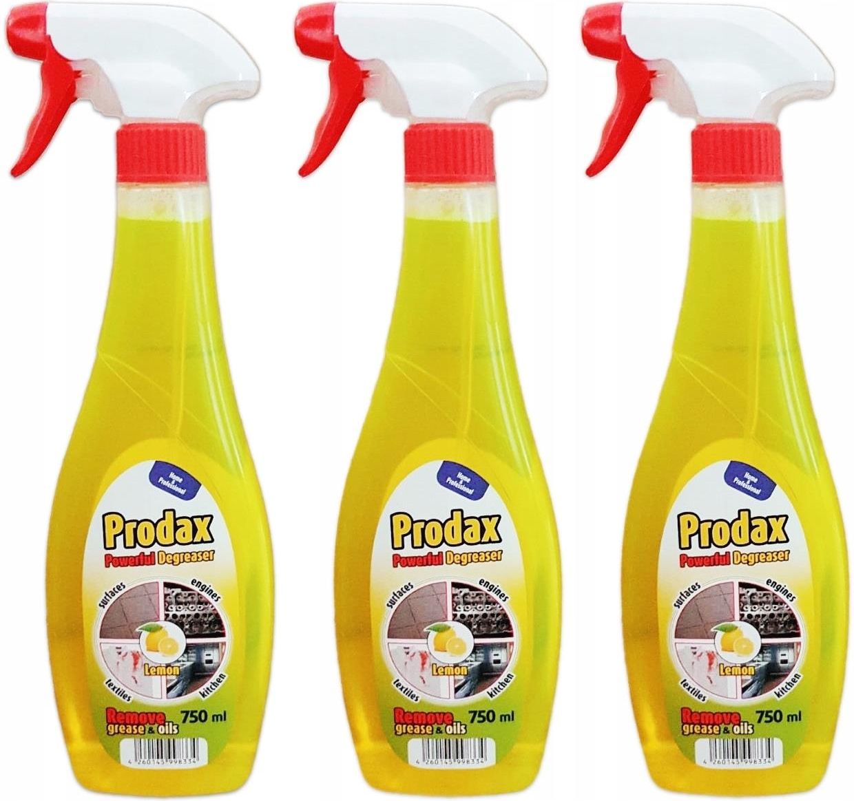 Prodax Odtłuszczacz Powerfull Meglio 3X 750ml - Opinie i atrakcyjne ...