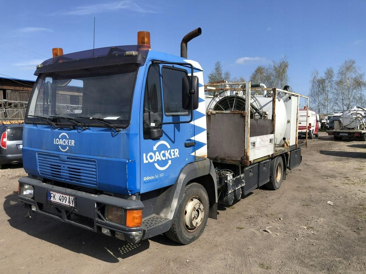 Steyr Man 12.224 Toaleta Toitoi Toi Toi WC - Opinie i ceny na Ceneo.pl