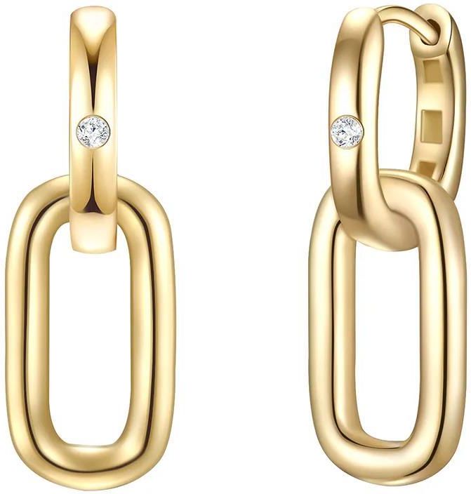 Tess Diamonds Pozłacane Kolczyki Z Diamentami - Ceny i opinie - Ceneo.pl