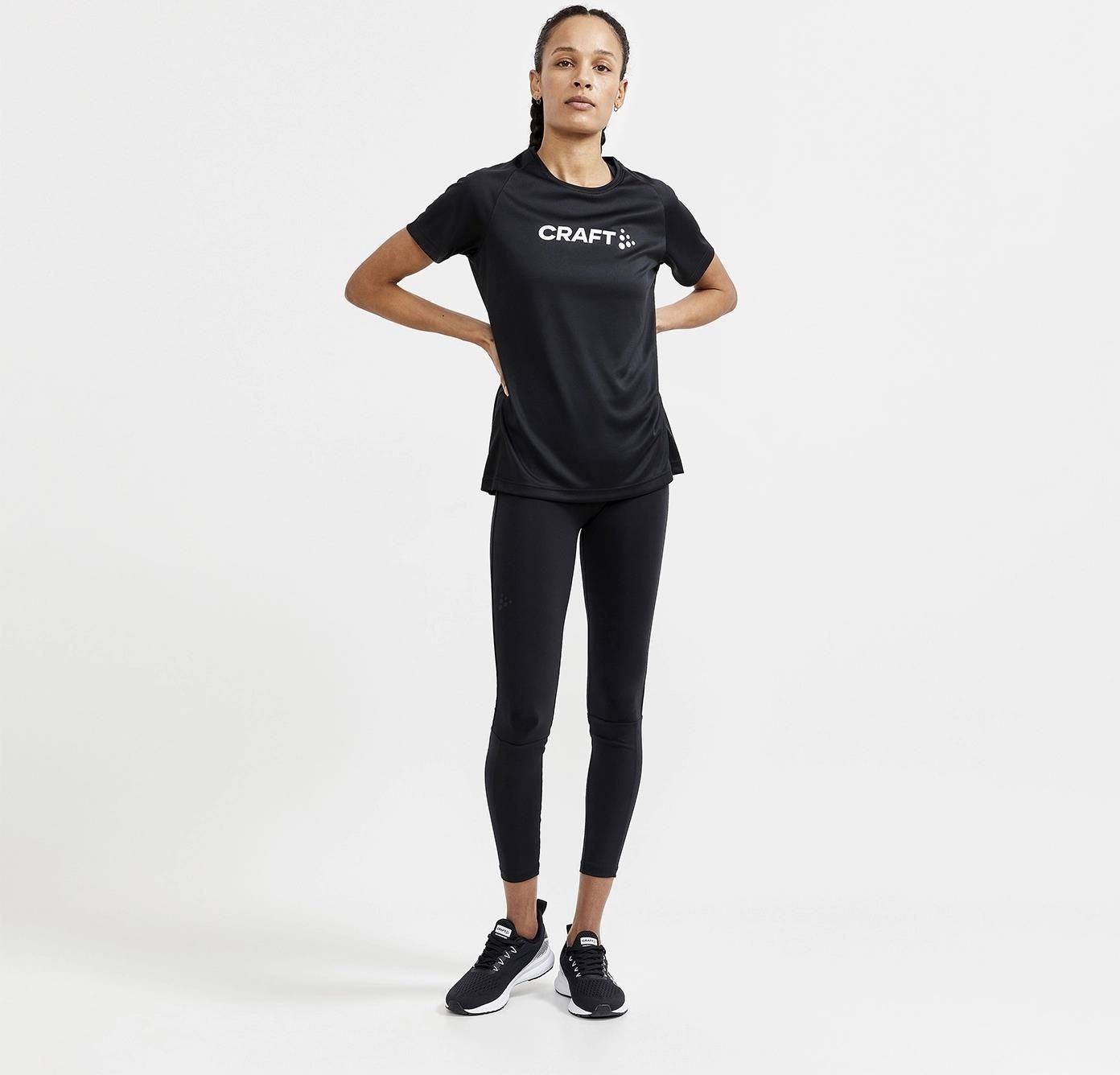 Damska Koszulka CRAFT CORE UNIFY LOGO TEE W 1911785-999000 - Ceny i ...