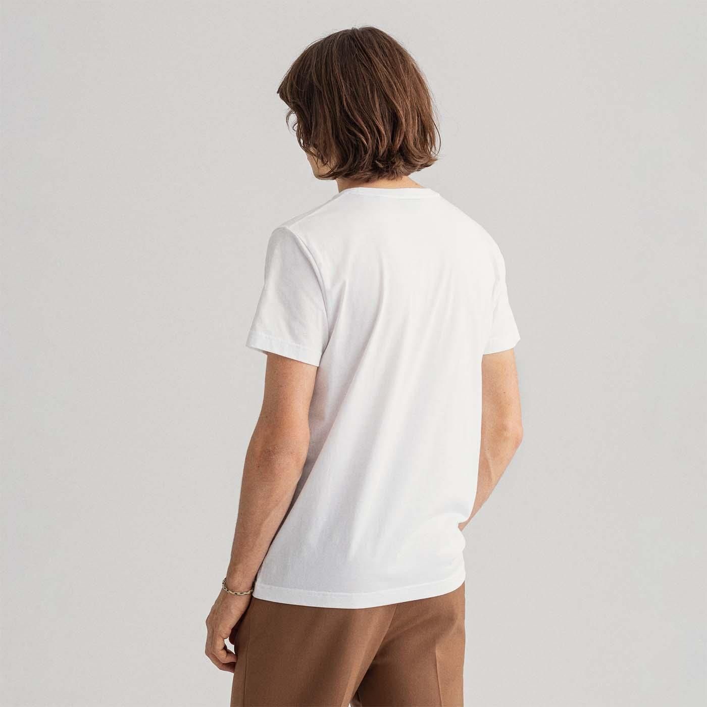 Męska Koszulka GANT D2. ARCHIVE SHIELD SS T-SHIRT 2003099.110 - Ceny i ...