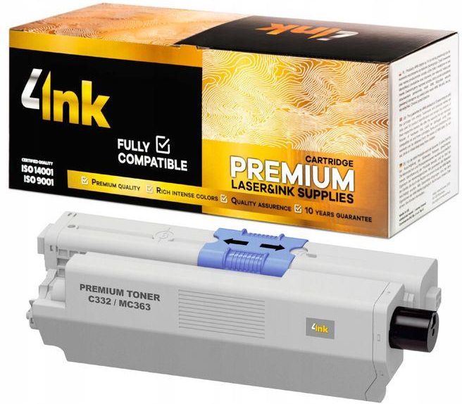 4INK TONER DO OKI C332 C332DN MC363 MC363DN BLACK XL ® KUP TERAZ ...