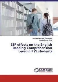 Esp Effects On The English Reading Comprehension.. - Literatura ...