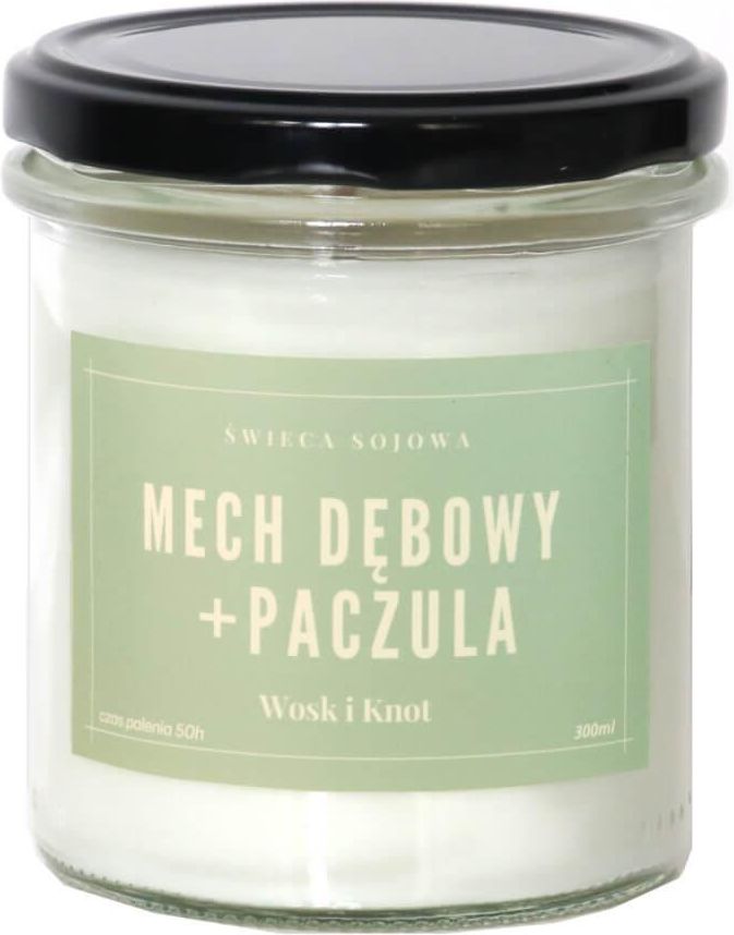 Cup&You Cup And You Świeca Sojowa Mech Dębowy + Paczula Aromatyczna ...