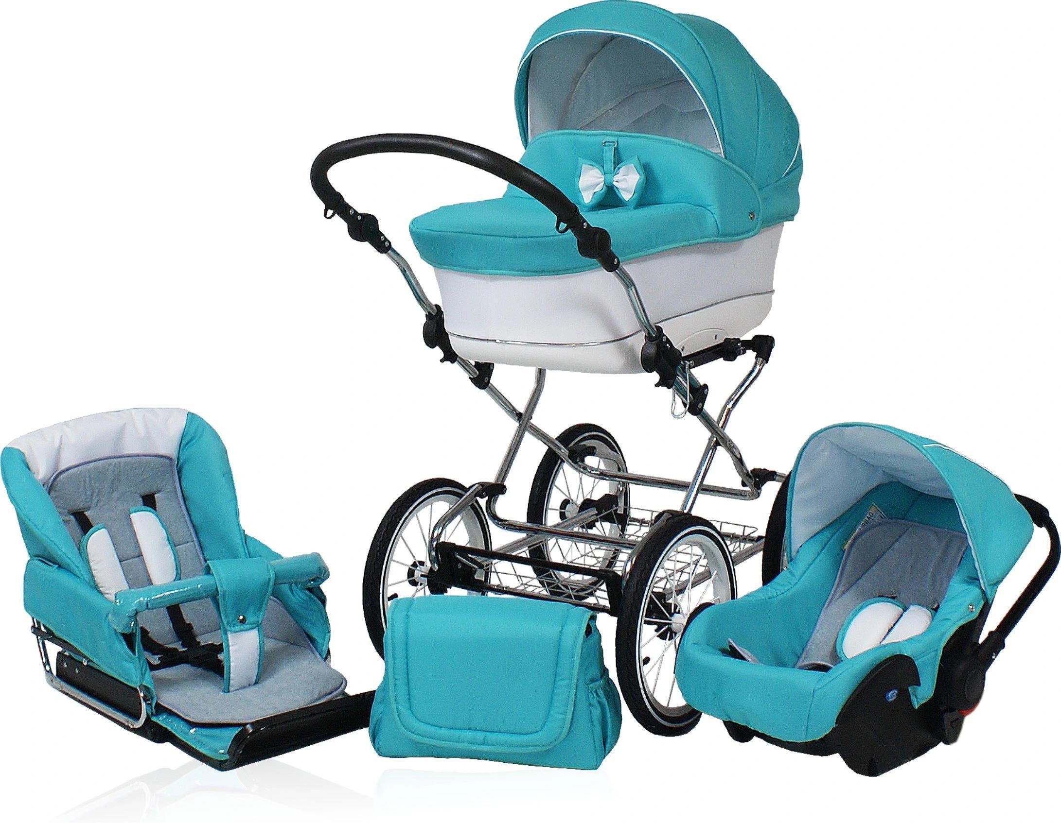 Wózek El-Jot Candy 3w1 Z Bazą Głęboko Spacerowy - Ceny i opinie - Ceneo.pl