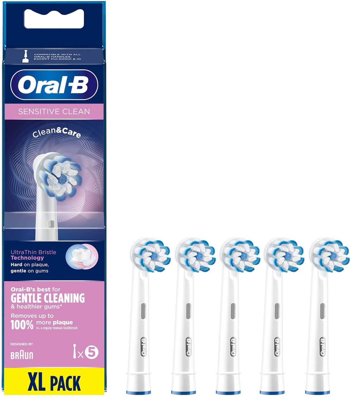 Końcówka Oral B Oral-B Sensitive Clean 5szt. ORAEB60B5 - Opinie i ceny ...
