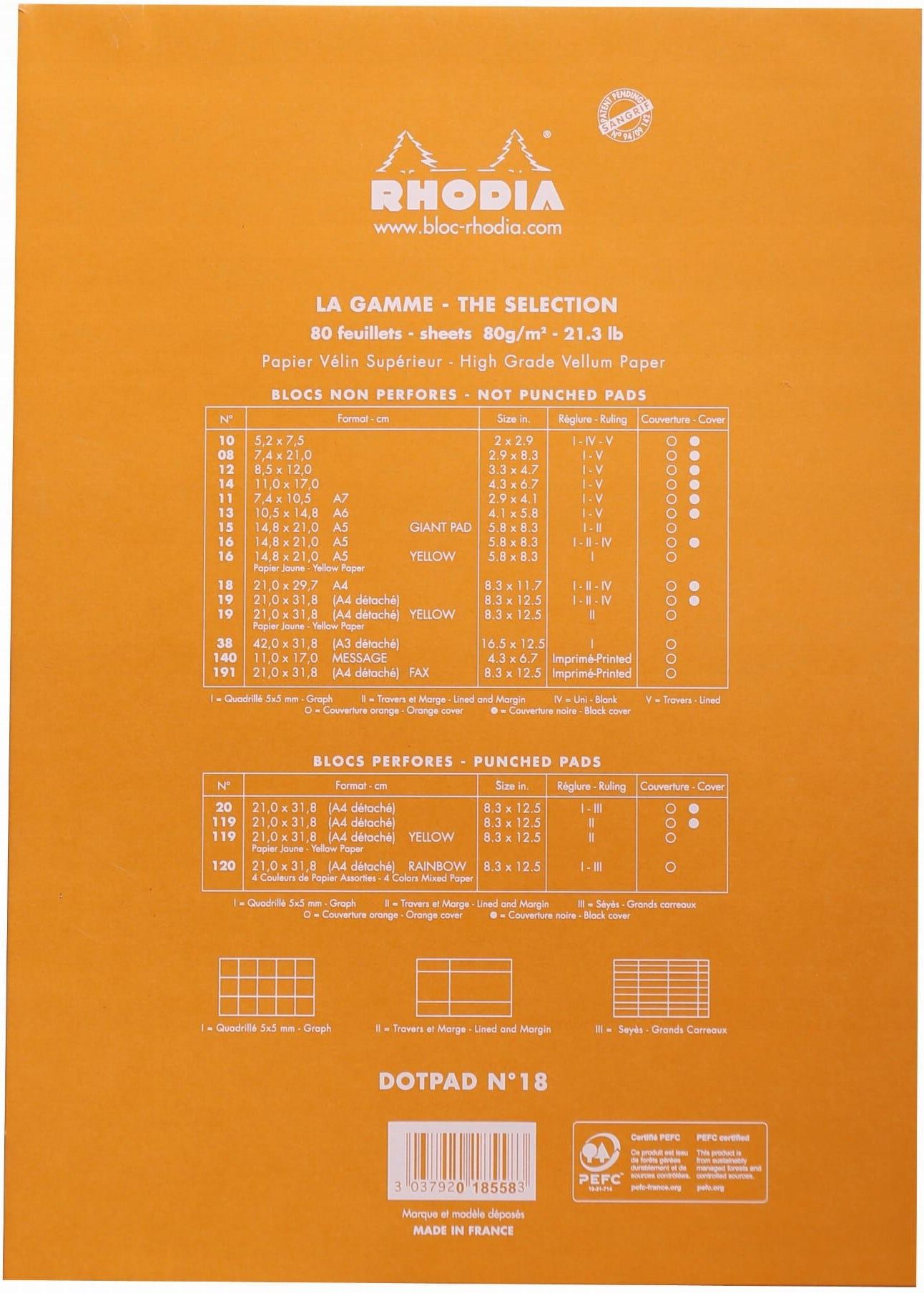 Rhodia Notes Basics No.18 A4 - Orange W Kropki - Ceny i opinie - Ceneo.pl