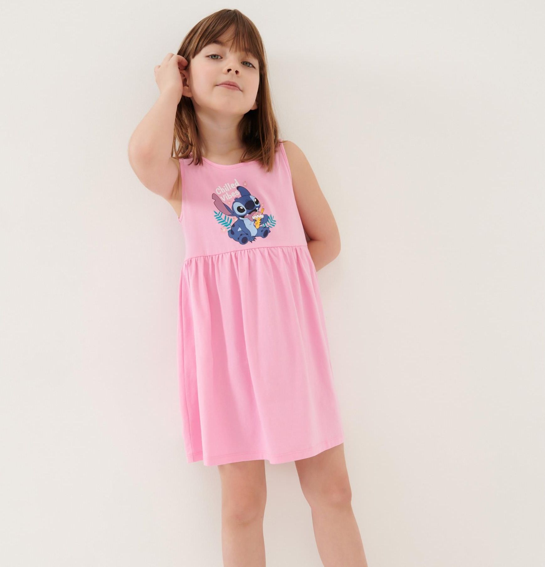 Sinsay - Sukienka Lilo i Stich - Różowy - Ceny i opinie - Ceneo.pl