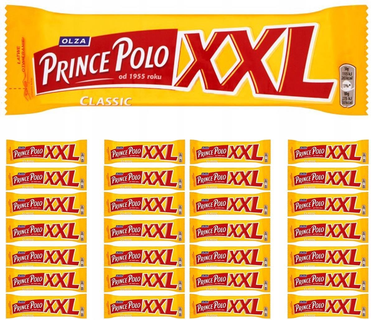 Mondelez BATON PRINCE POLO WAFEL CLASSIC XXL 28x50g - Ceny i opinie ...