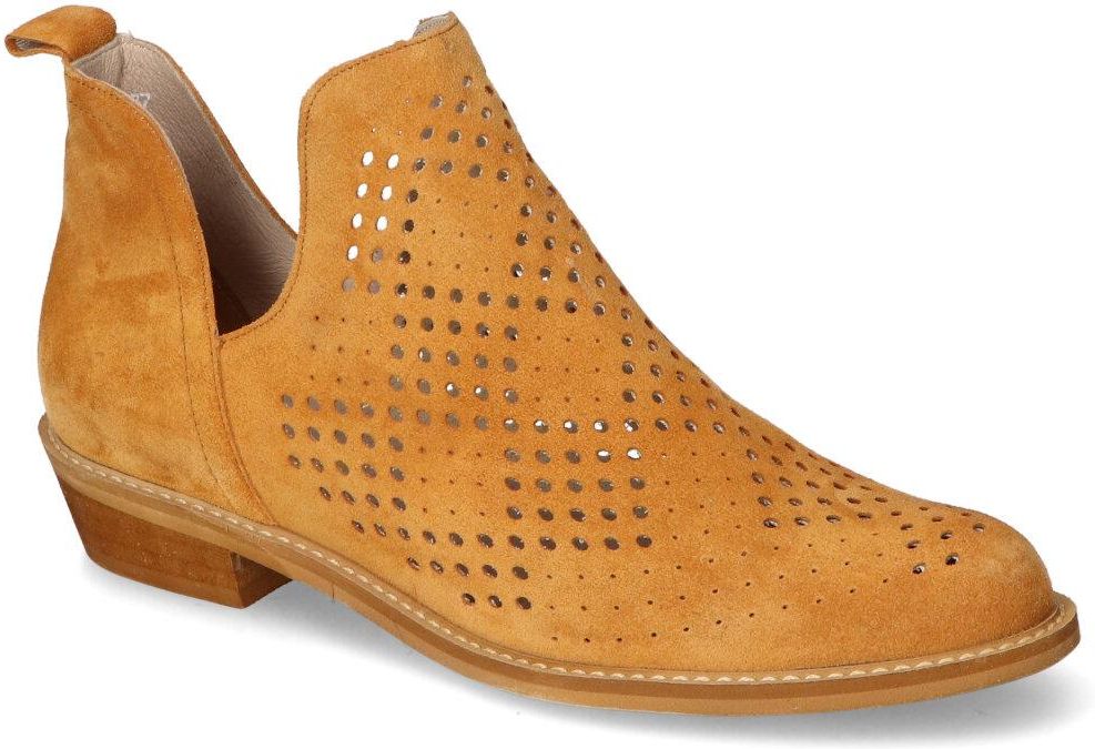 Botki Karino 3327/075-P Rude zamsz - Ceny i opinie - Ceneo.pl