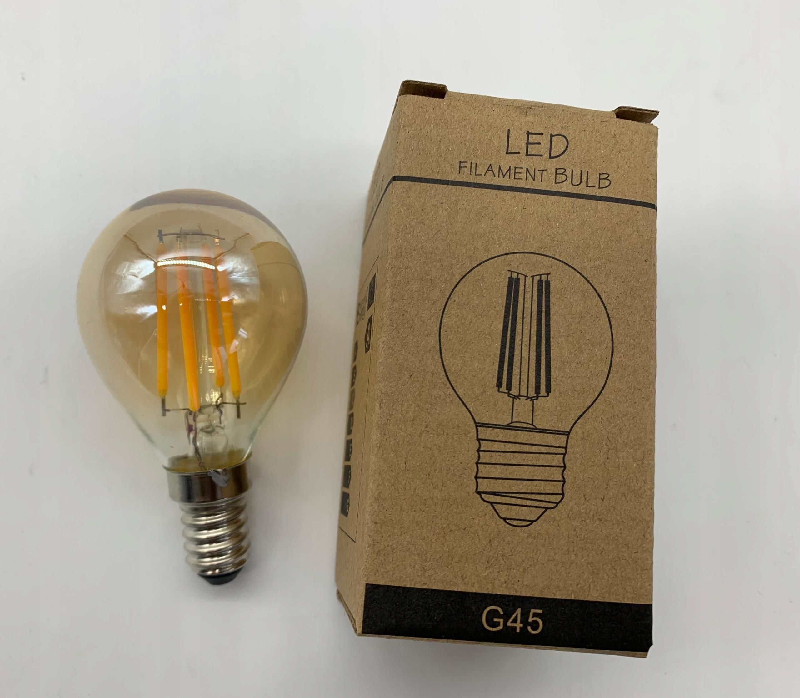 Żarówka LED filament bulb G45 - Opinie i atrakcyjne ceny na Ceneo.pl
