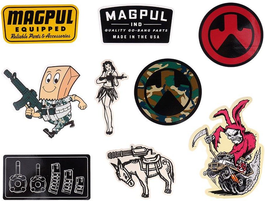 Magpul Zestaw Naklejek Magpul Sticker Pack 9Szt. Mag960 - - Ceny i ...