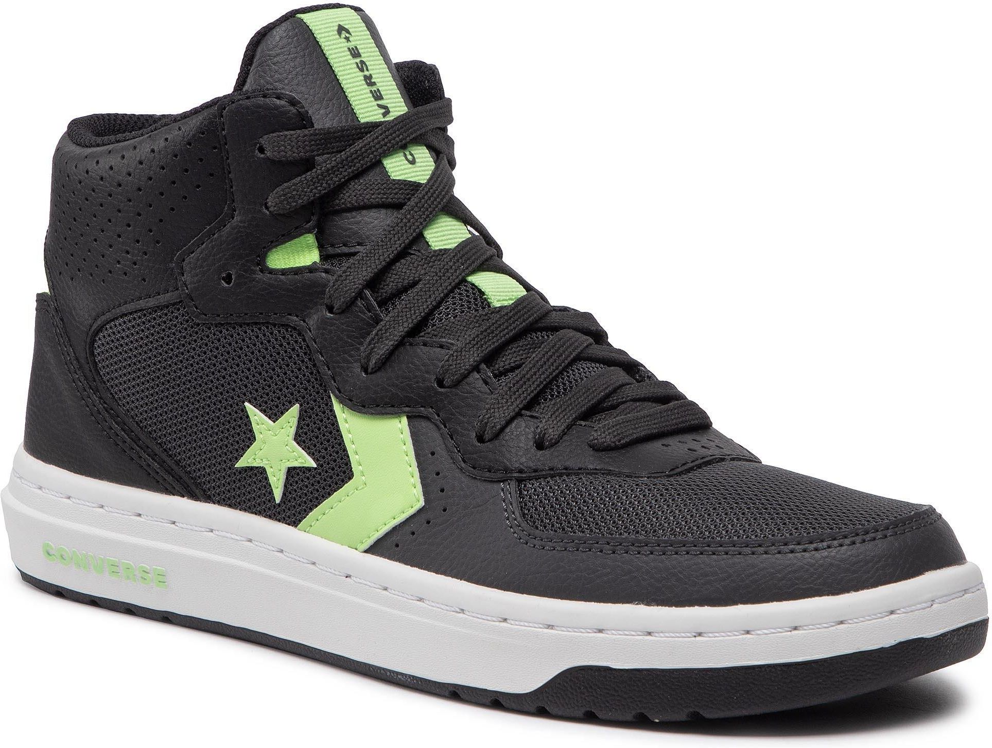 Sneakersy CONVERSE - Rival Mid A00432C Storm Wind/Black/Lime Rave ...