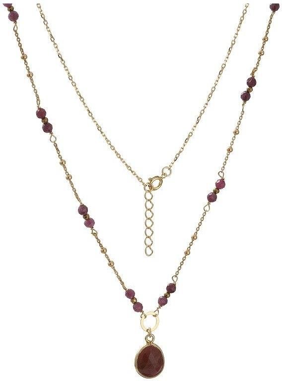 Naszyjnik Ruby Rubin 925 (Mba237) - Ceny i opinie - Ceneo.pl