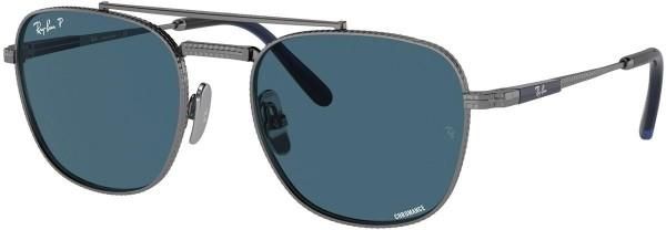 Ray-Ban Frank II Titanium RB8258 3142S2 Polarized L (54) - Ceny i ...