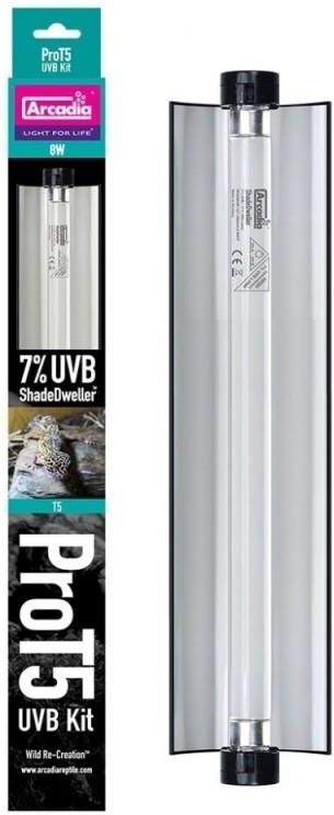 Arcadia Zestaw 8W Pro T5 UVB Kit 7% UV ShadeDweller - Ceny i opinie - Ceneo.pl
