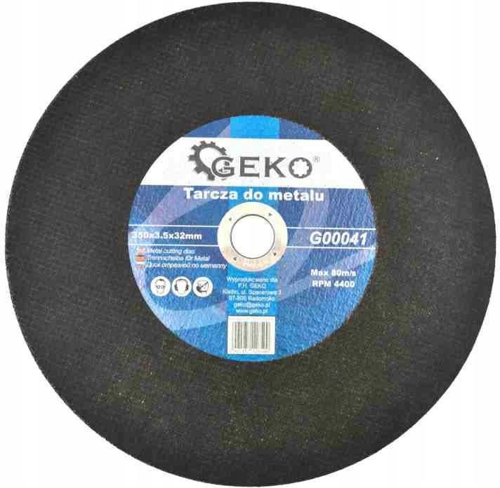 Tarcza tnąca Geko Tarcza Do Cięcia Metalu 350x3.5mm G00041 - Opinie i ceny na Ceneo.pl