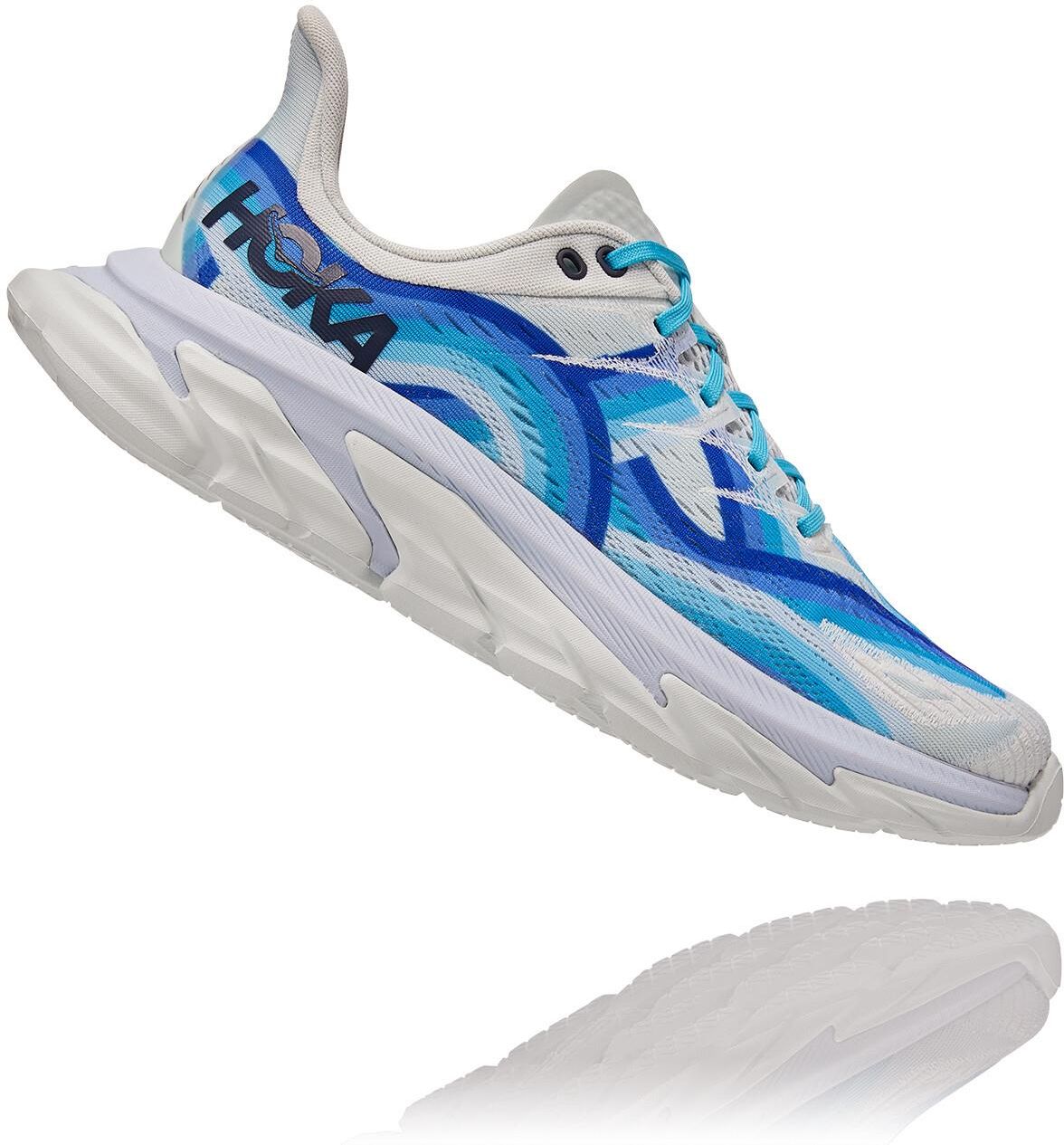 Hoka One Clifton Edge Geometric Shoes Niebieski 2022 - Ceny i opinie ...