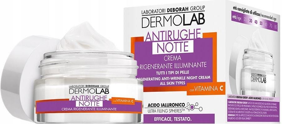 Deborah Regenerujący Krem Przeciwzmarszczkowy Do Twarzy Na Noc Milano ...