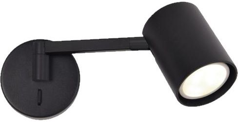 Lampa LIGHT PRESTIGE SNOW KINKIET 1-PUNKTOWY CZARNY LP-731/1WL BK ...