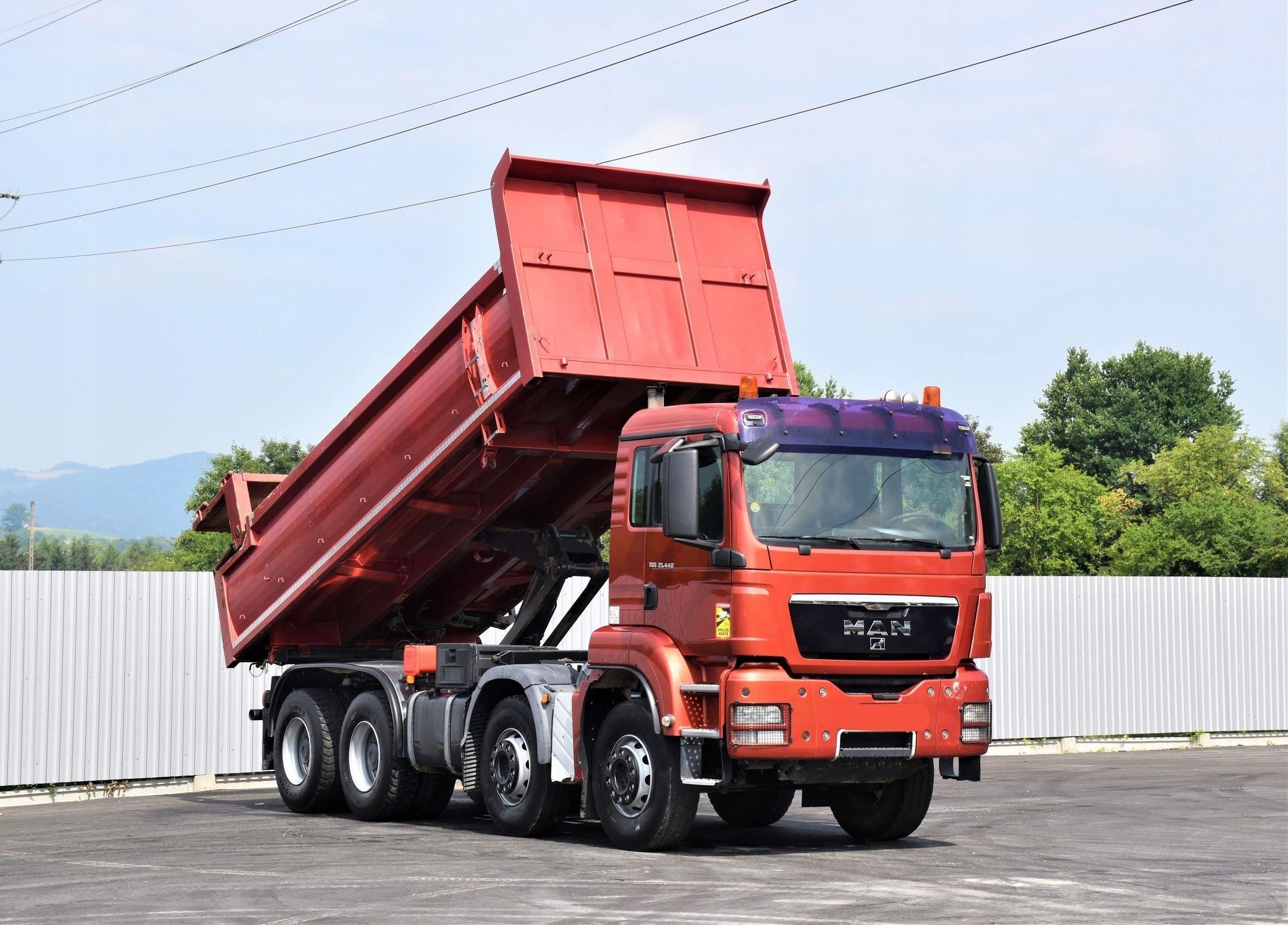 MAN TGS 35.440 Wywrotka 6,10 m + Bordmatic * 8x4! - Opinie i ceny na ...