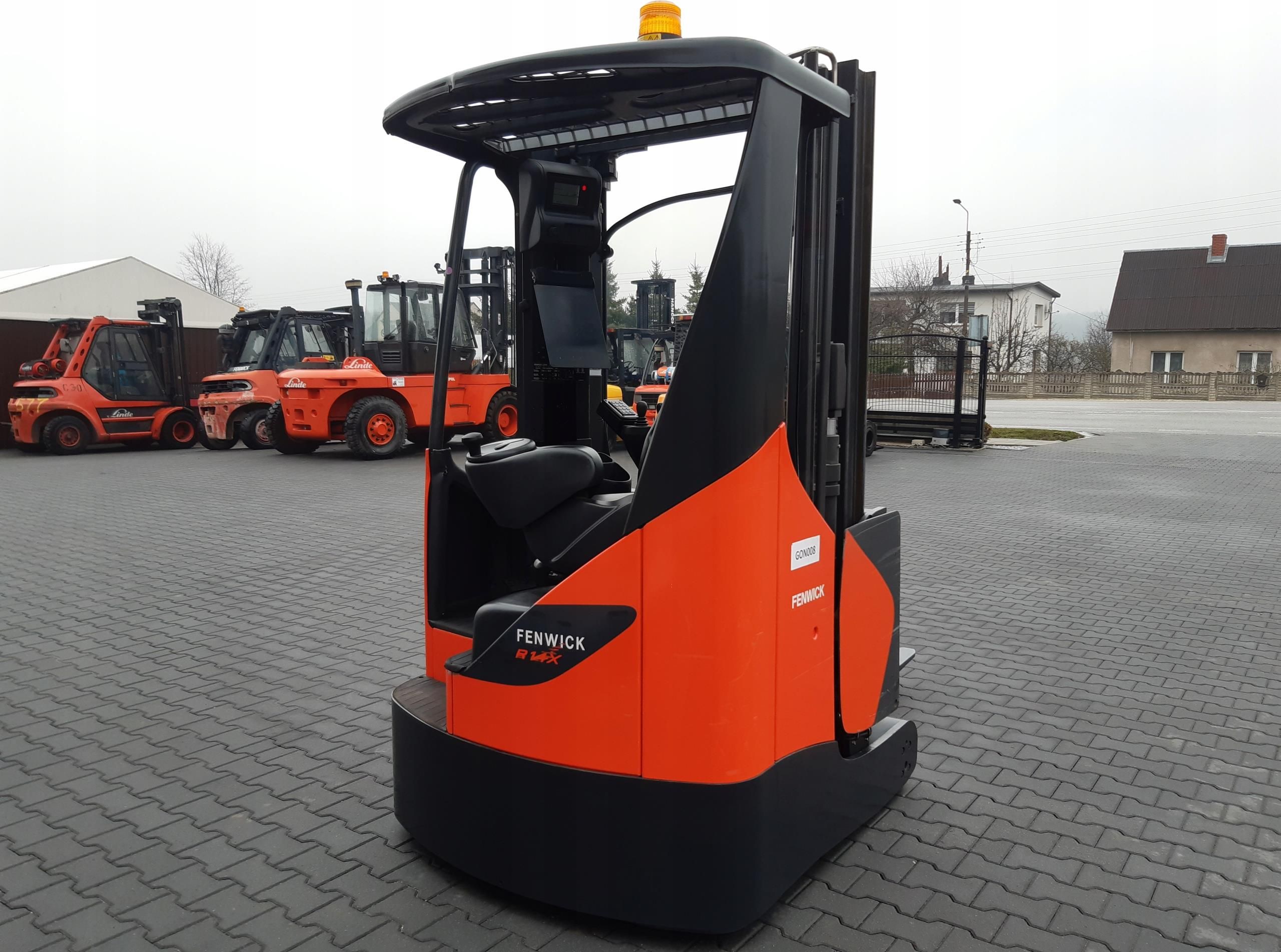 WÓZEK WIDŁOWY REACH TRUCK LINDE R14X-03 JAK NOWY!! - Opinie i ceny na ...