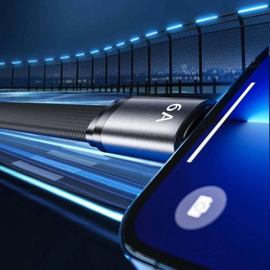 WK Design King Kong 2nd Gen series płaski kabel USB - Lightning do ...